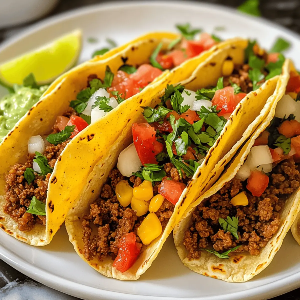 Ultimate Delicious Tex-Mex Ground Beef Tacos for Juicy Bites
