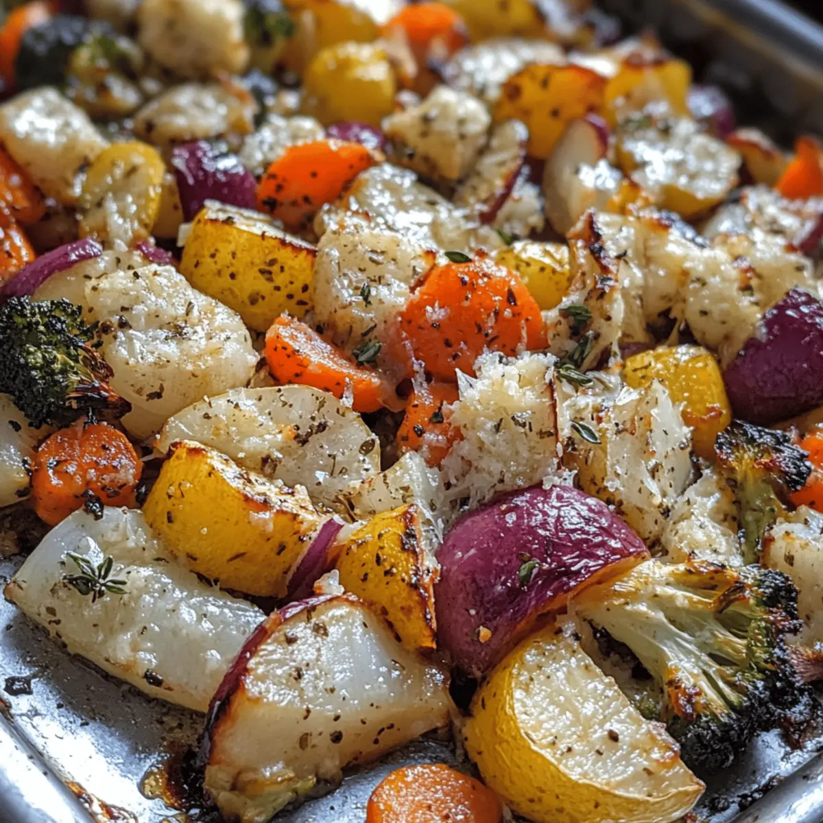 Ultimate Delicious Crispy Garlic Parmesan Roasted Veggies Recipe