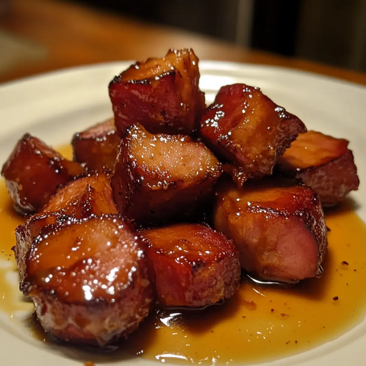 Easy Quick Honey Glazed Ham Bites That Melt in Your Mouth